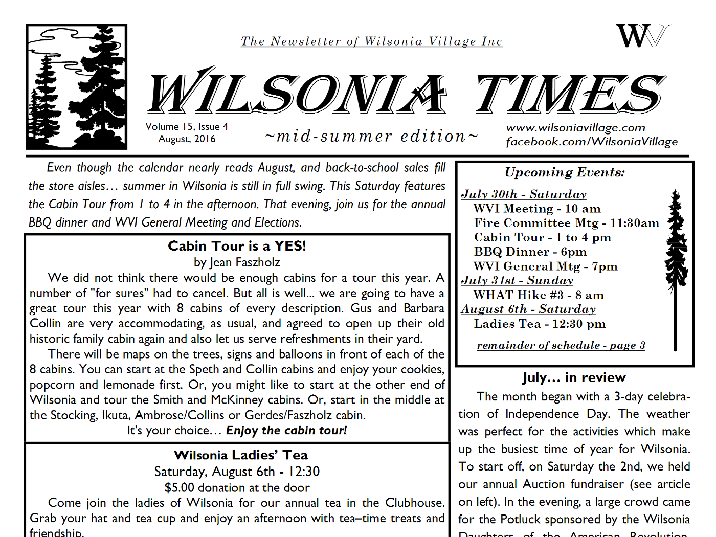 Wilsonia Village